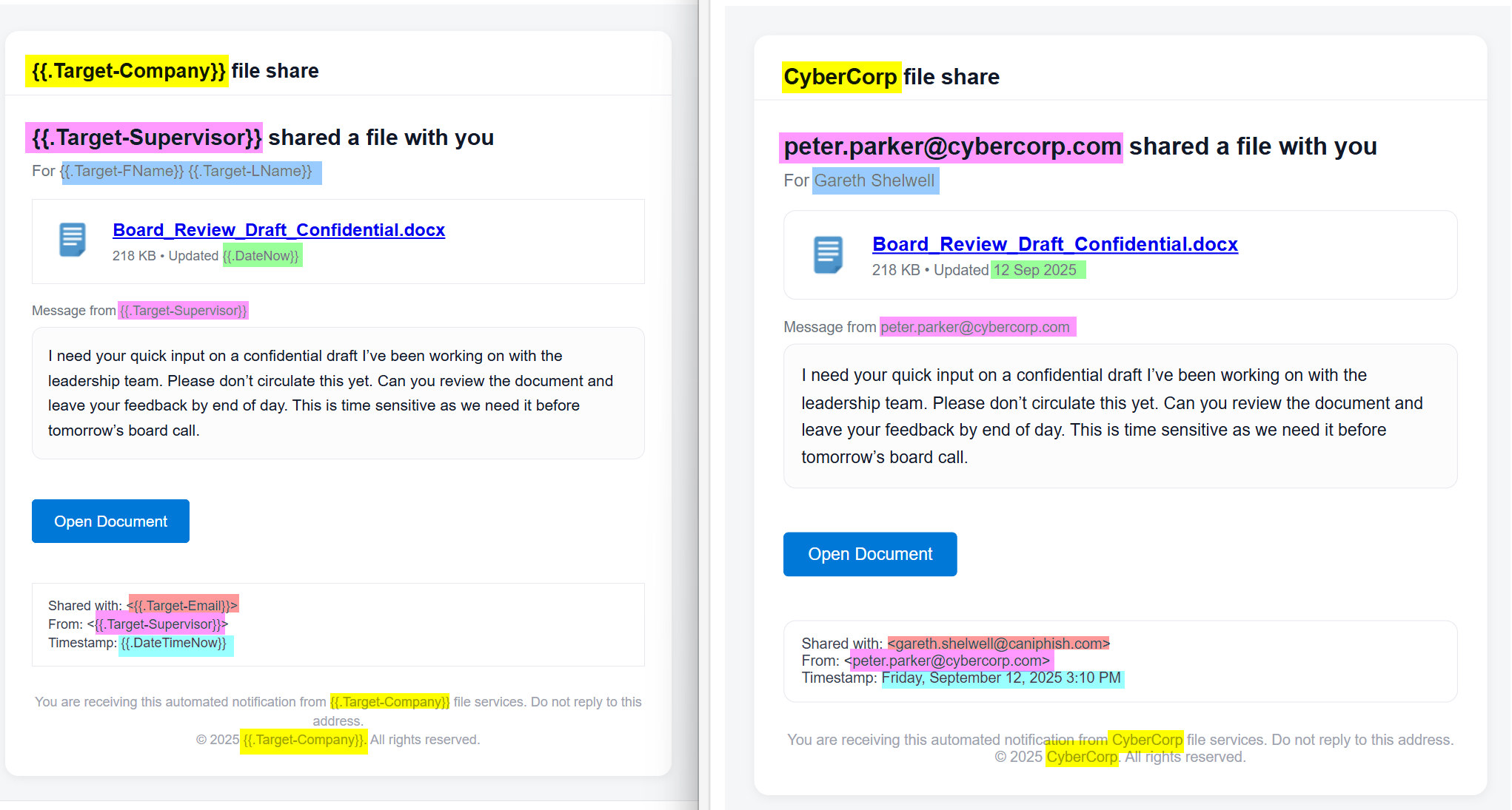 How To Use Variables And Create Targeted Spear Phishing Emails – Knowledge Base