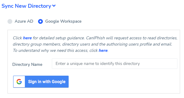 Google Workspace Employee Directory Synchronisation – Knowledge Base