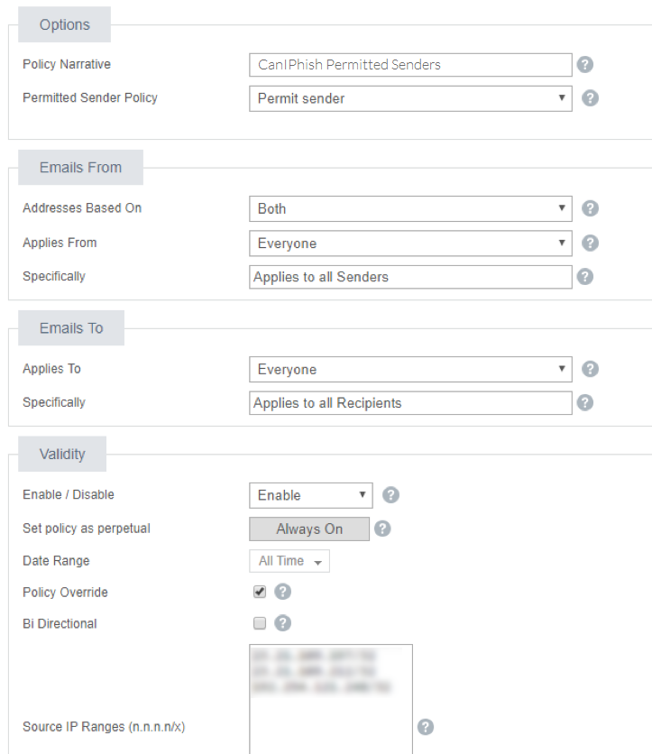 Mimecast - Allowlisting Guide – Knowledge Base