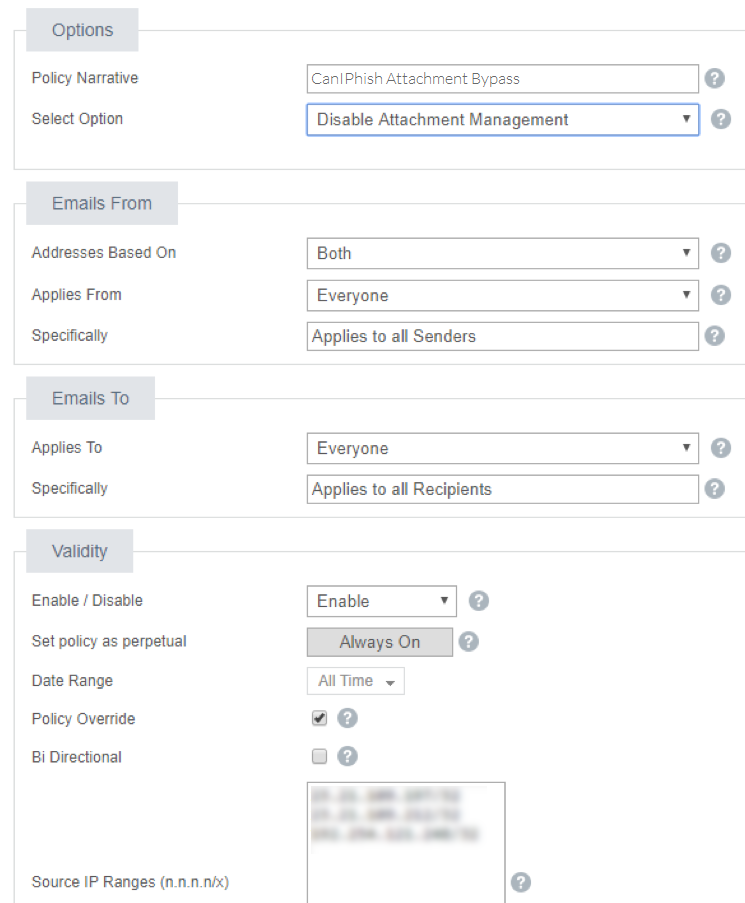 Mimecast - Allowlisting Guide – Knowledge Base