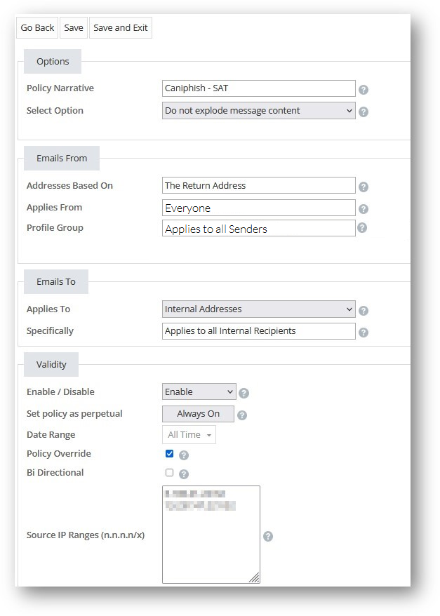 Mimecast - Allowlisting Guide – Knowledge Base