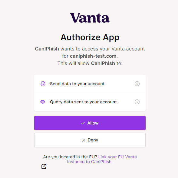 Vanta - Security Awareness Training Integration – Knowledge Base