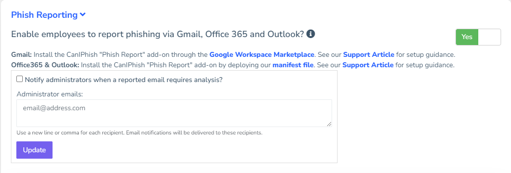 Microsoft Report Message/Phishing Add-In (How to integrate with CanIPhish) – Knowledge Base